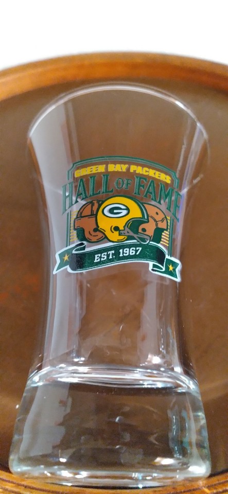 GREEN BAY PACKERS HALL OF FAME SHOT GLASS Est. 1967 VINTAGE HELMETS | eBay