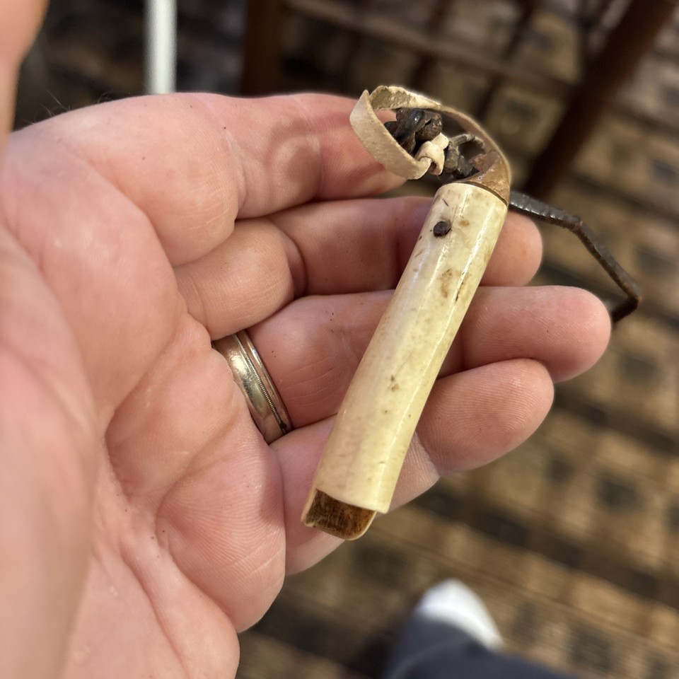 18th Century Revolutionary War Nicely Carved Original Powder Charger | eBay