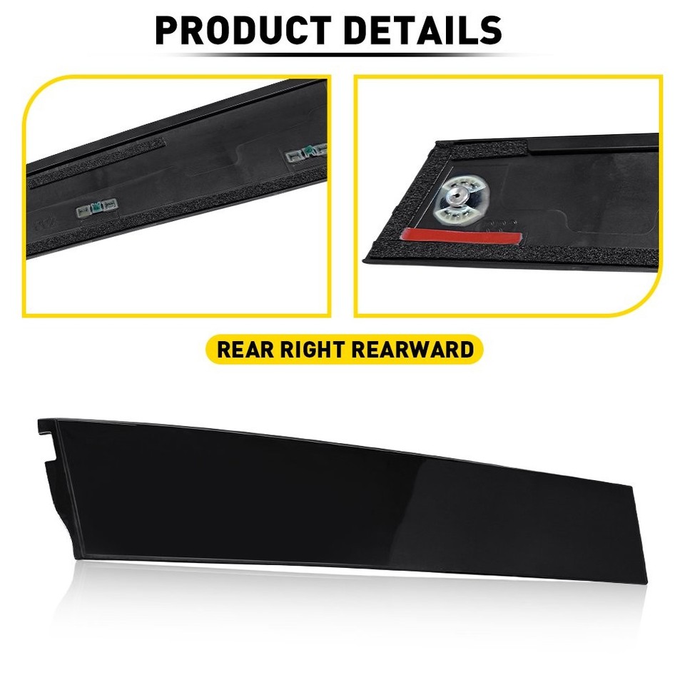 Rear Right Window Trim Molding Panel Fits 2015-2018 Chevrolet Suburban ...