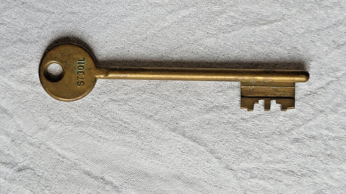 Ancienne Clef Laiton de coffre fort numérotée Clé Key | eBay
