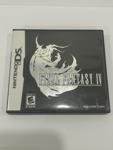 Final Fantasy IV 4 (Nintendo DS, 2008) Complete Cib - Tested RPG Video ...