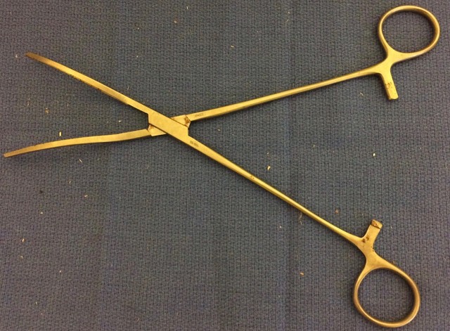 Codman 37-1101 Glover Classic Spoon Shaped Vascular Clamp Extra Long ...