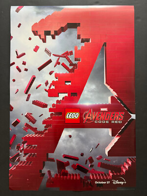 LEGO Marvel Avengers: Code Red - original poster 27x40 DS - Disney+ | eBay