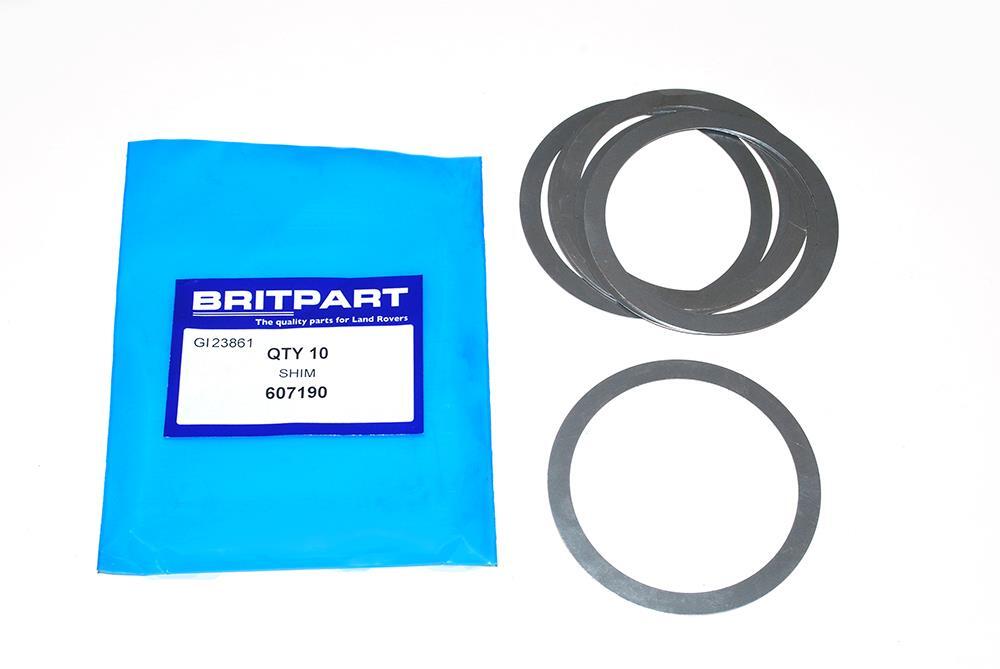 Salisbury Axle Diff Shims 0.010 (x10) - Land Rover Defender 110,130 ...