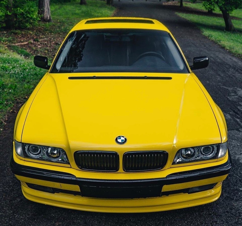 bmw E38 front bumper lip, roof ,trunk spoilers + eyelashes for ...
