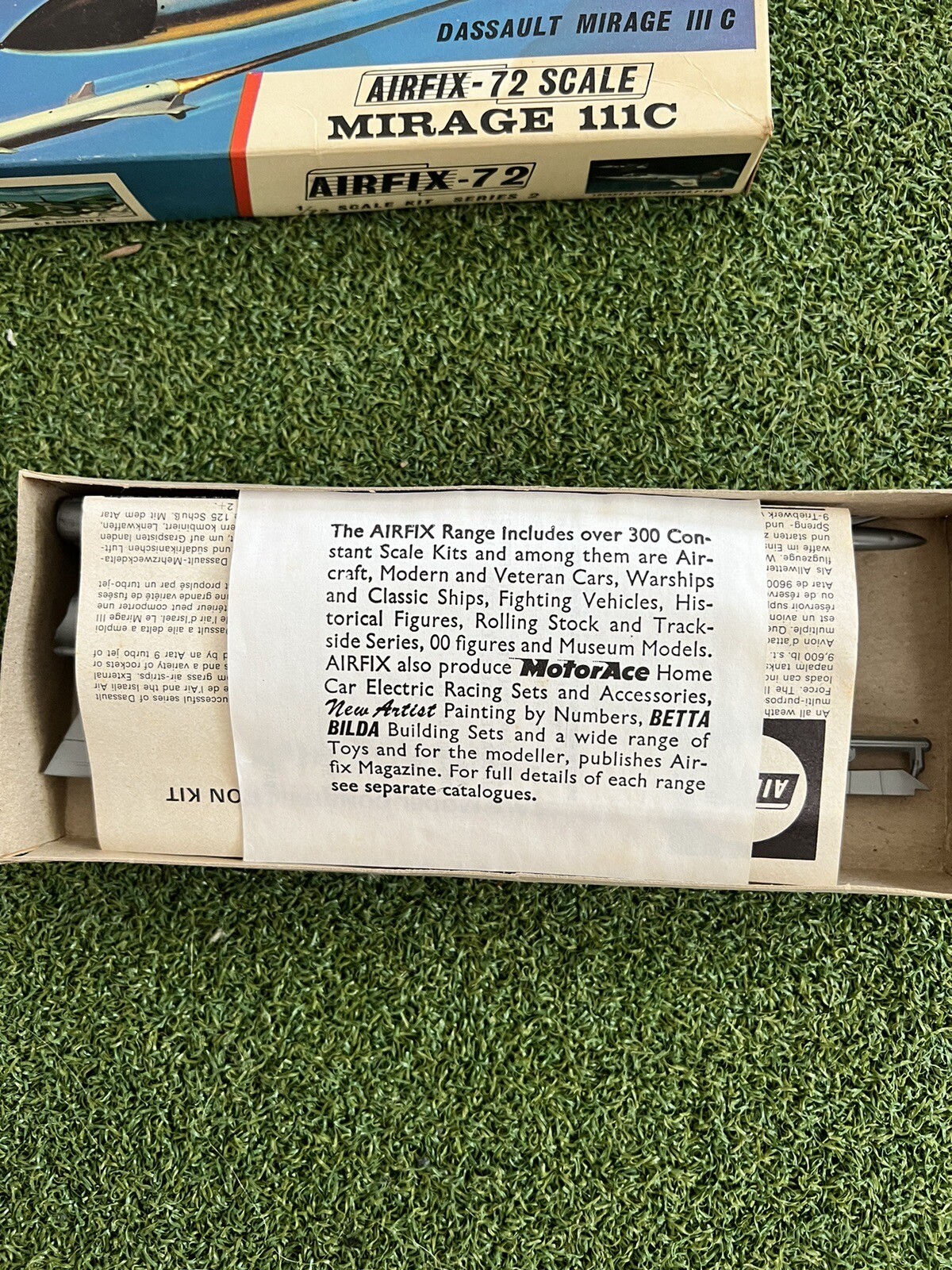 Airfix 1:72 Aircraft Plastic Model Kit DESSAULT MIrage 111C | eBay