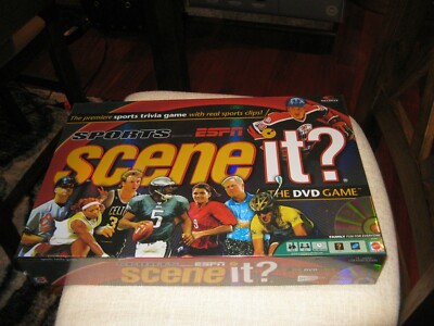 Scene It? Sports Edition powered by ESPN The DVD Game Brand New Factory ...