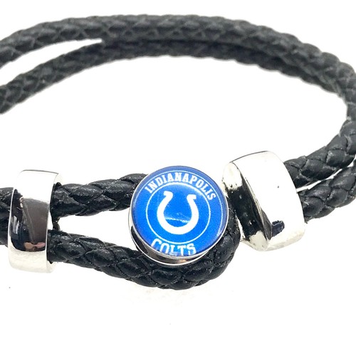 Snap bracelet, Earrings Necklace with Indianapolis Colts 12mm snaps ...