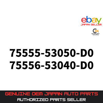 Lexus Genuine MOULDING, ROOF DRIP SIDE FINISH, CENTER LH 75556-53040-D0 ...