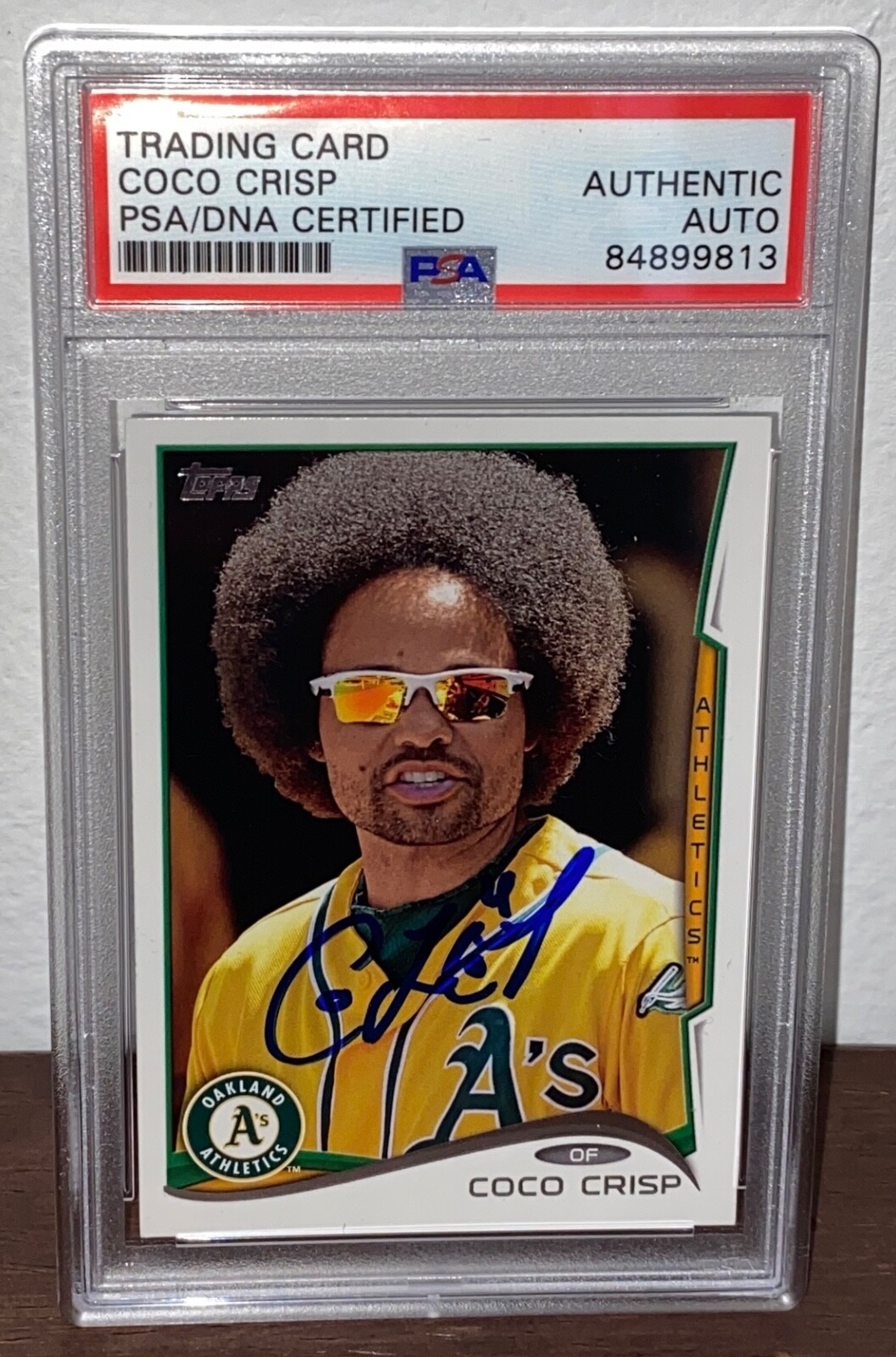 Coco Crisp Signed Autographed Card 2014 Topps #8 PSA | eBay