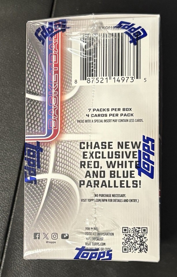 2025/26 TOPPS CHROME BASKETBALL 7-PACK BLASTER BOX | eBay