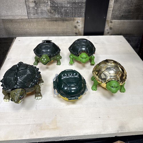 1994 &1995 TMNT Mini Mutants Playset lot Tokka Technodrome and others ...