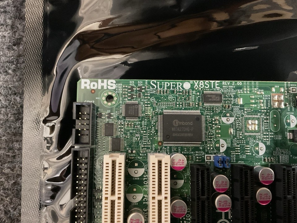 Super X8STE Mother Bord Intel core i7 W/ Power Supply PWS-502-PQ & Ram ...