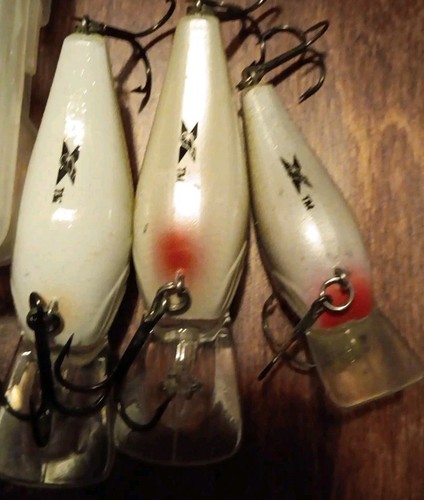(3) Bass Pro Shops XPS Shallow Running Fishing Crankbaits Lures Multi ...