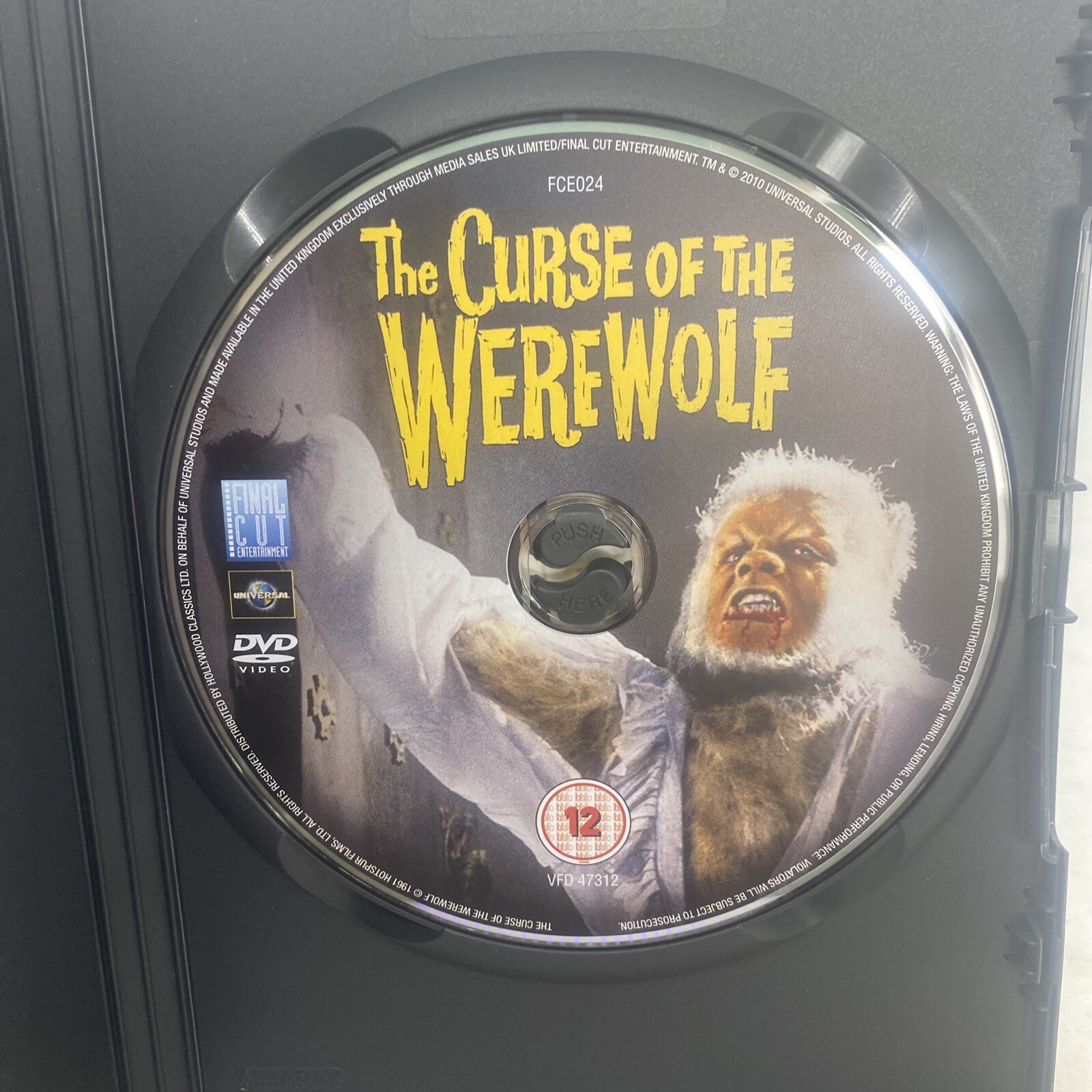 The Curse of The Werewolf DVD Free Postage AU Seller | eBay