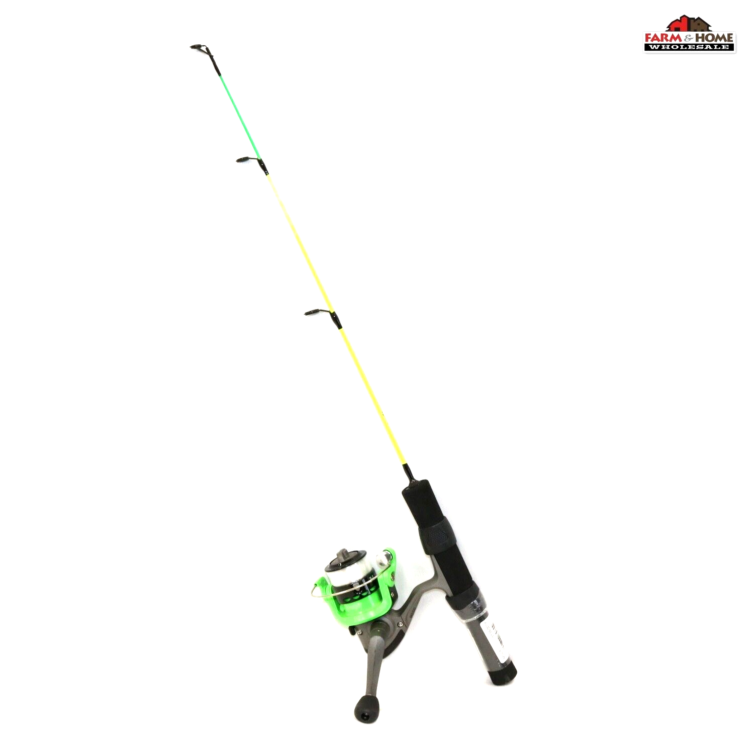 Micro-stix Ice Fishing Rod and Reel Combo MSC1 Orange/green for sale ...