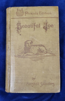 BEAUTIFUL JOE Book RARE 1897 by Marshall Saunders Phoenix Edition ...