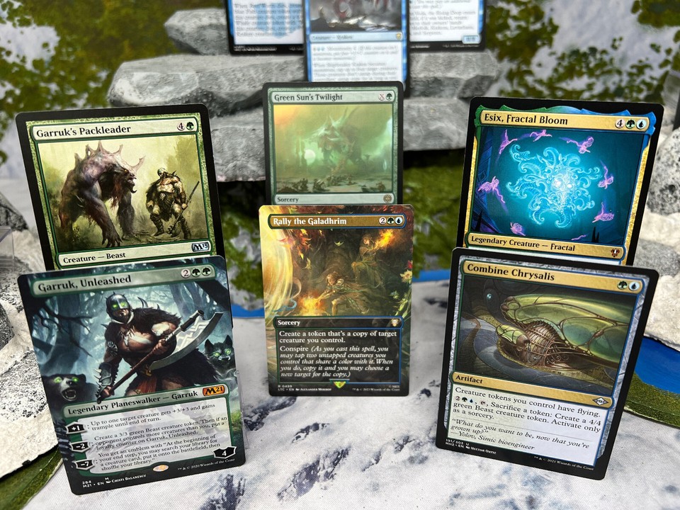 "Koma, Cosmos Serpent" Blue Green Stompy Deck - Custom Commander Deck ...