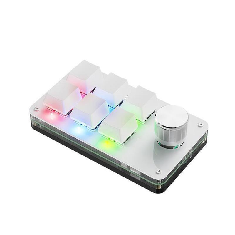 Mini Keypad Kqcibz USB Macro Keyboard With Custom Knob - Programmable ...