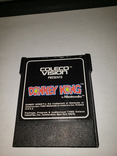 Donkey Kong (Colecovision, 1982) With Cartridge and Manual Only | eBay