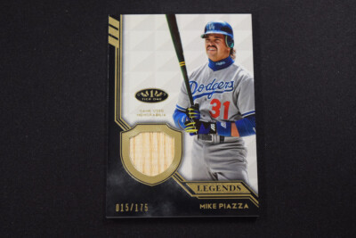 Mike Piazza 2018 Topps Tier One Legends Relics Game Used Bat /175 ...