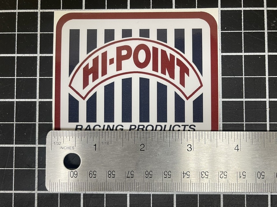 HI-POINT Racing Products Sticker Decal vintage Motorcross Ahrma VMX ...