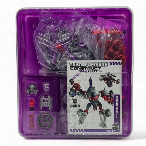 Hasbro Megatron Transformers Construct Bots Ultimate Class E1:01 | eBay