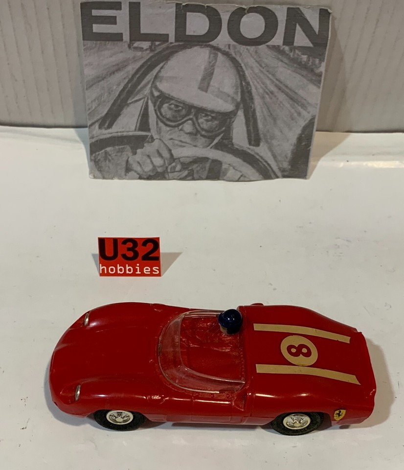 Slot Car Eldon 3841 Ferrari Testa Rosa #8 Red | eBay