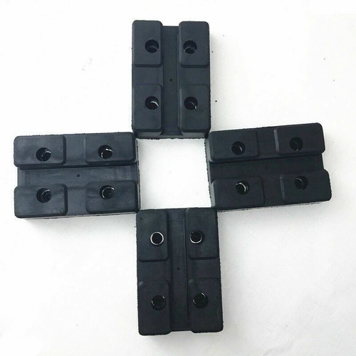 Heavy Duty Rubber Post Lift Arm Pads Block Rectangle Car Repair ...