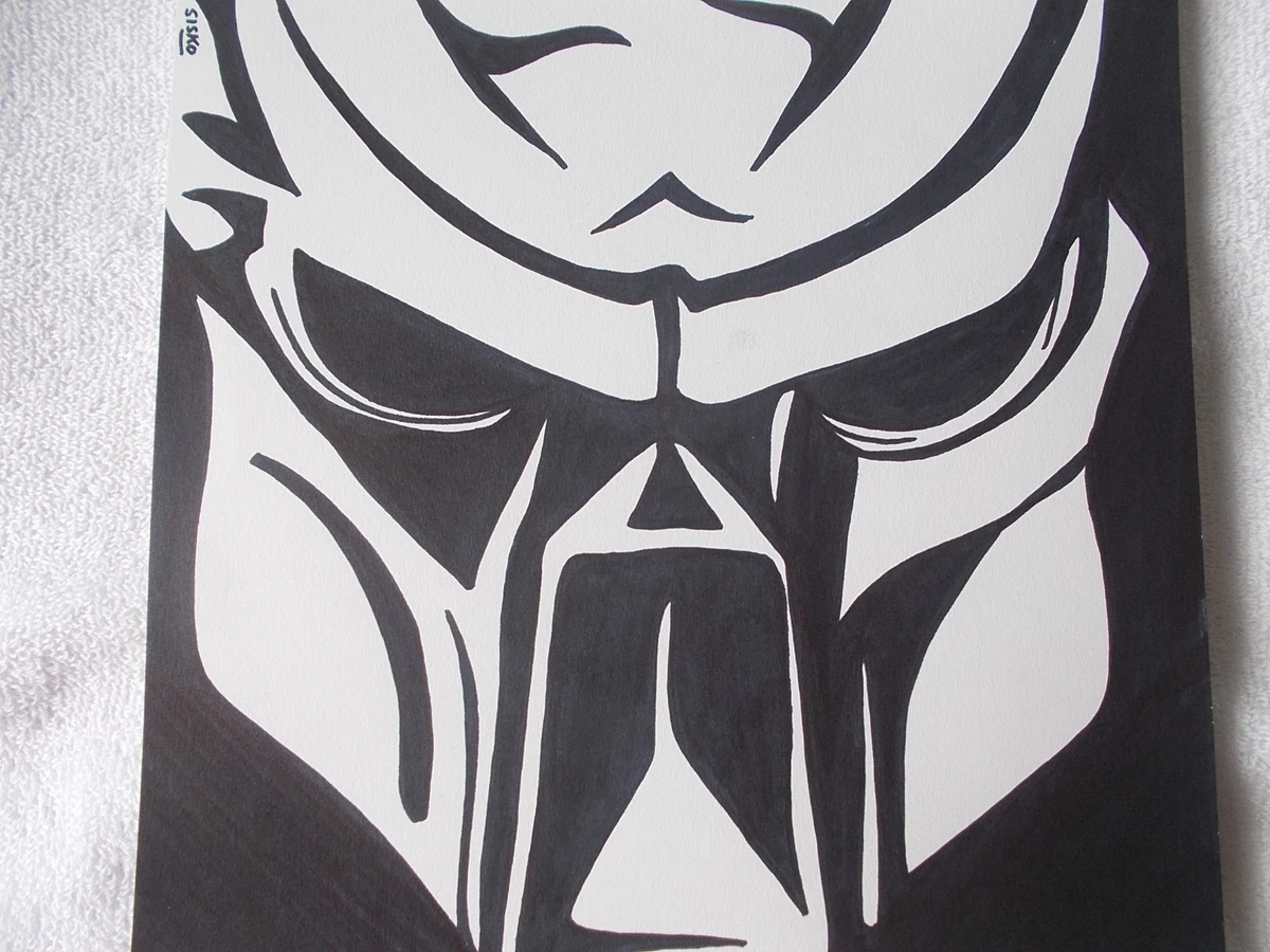 Predator Mask Drawing