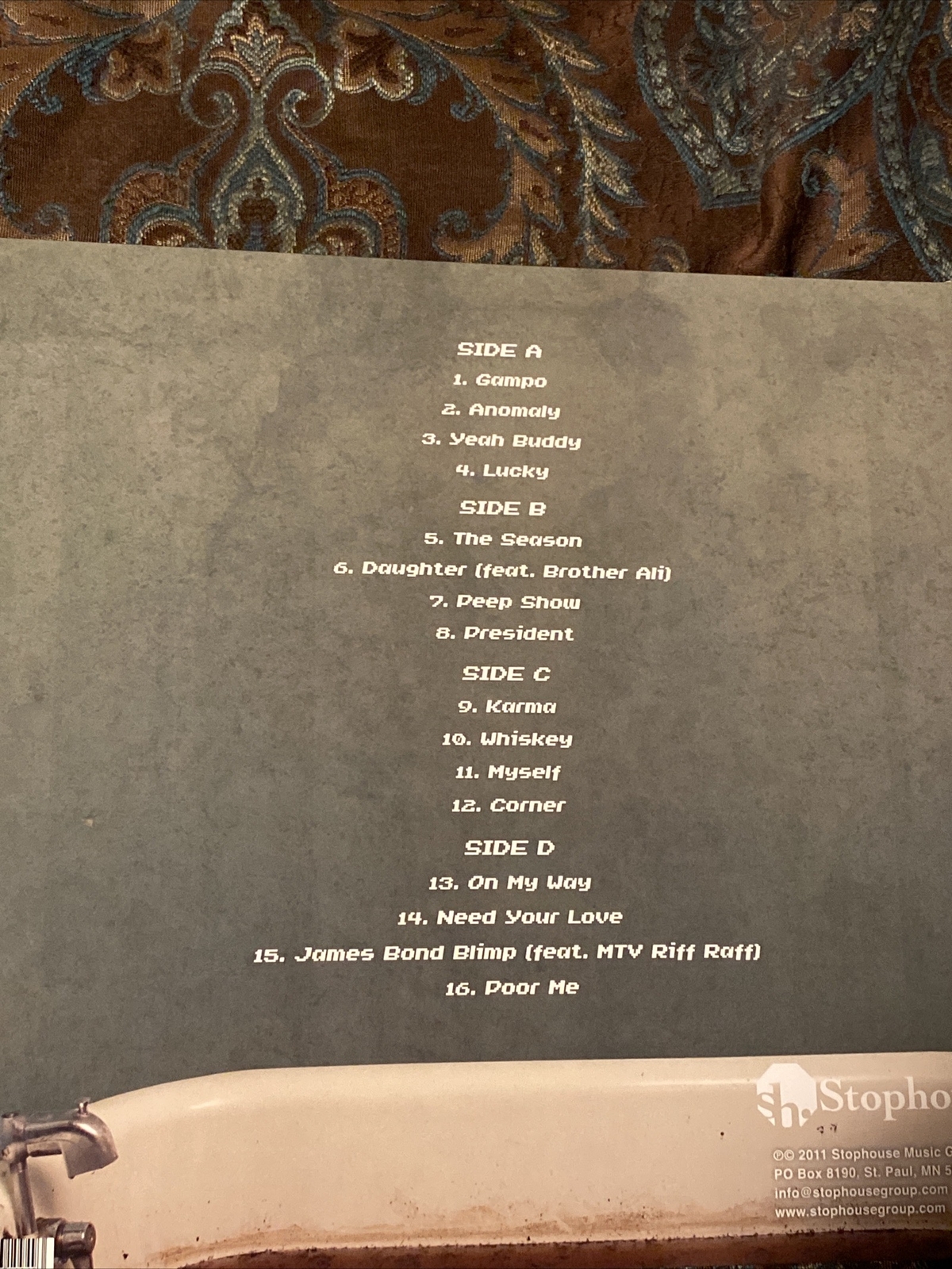 PROF - KING GAMPO (x2 vinyl translucent green LP VG 2022 Stop House ...