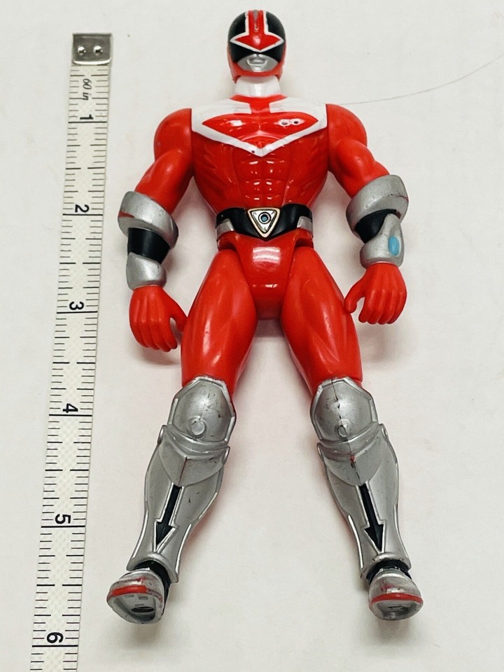 MMPR Time Force Red 6” Power Ranger Action Figure Bandai 2000 Loose | eBay
