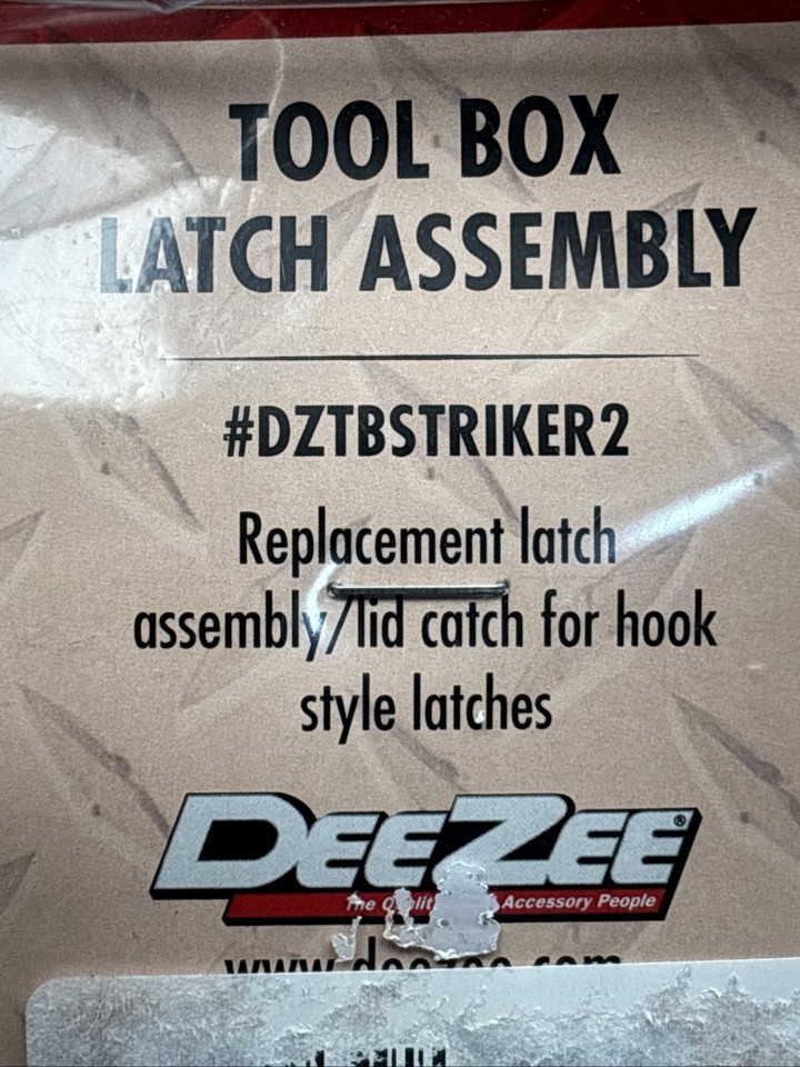 Dee Zee DZTBSTRIKER2 Tool Box Striker | eBay