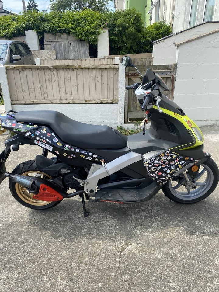 Derbi Gp1-50cc. 12 Months Mot. Full V5 In My Name 2red Keys Rare Moped ...