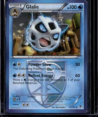 Pokemon Glalie (Team Plasma) 22/101 Non Holo Plasma Blast LP | eBay