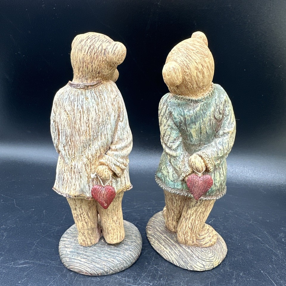 2007 Boyds Collection "Life Times" A Gift of the Heart and Just Because ...