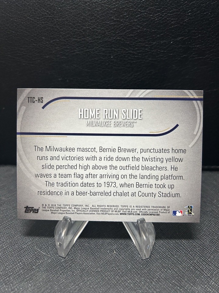 2018 Topps Opening Day Team Traditions & Celebrations Home Run Slide ...