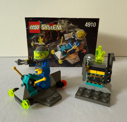 Vintage LEGO ROCK RAIDERS HOVER SCOUT #4910~100% COMPLETE w ...