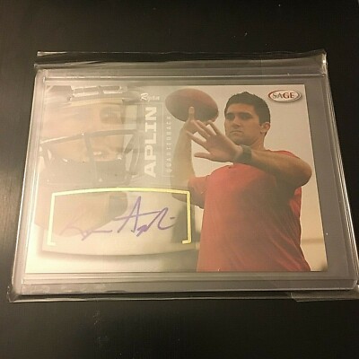 2013 SAGE RYAN APLIN auto | eBay