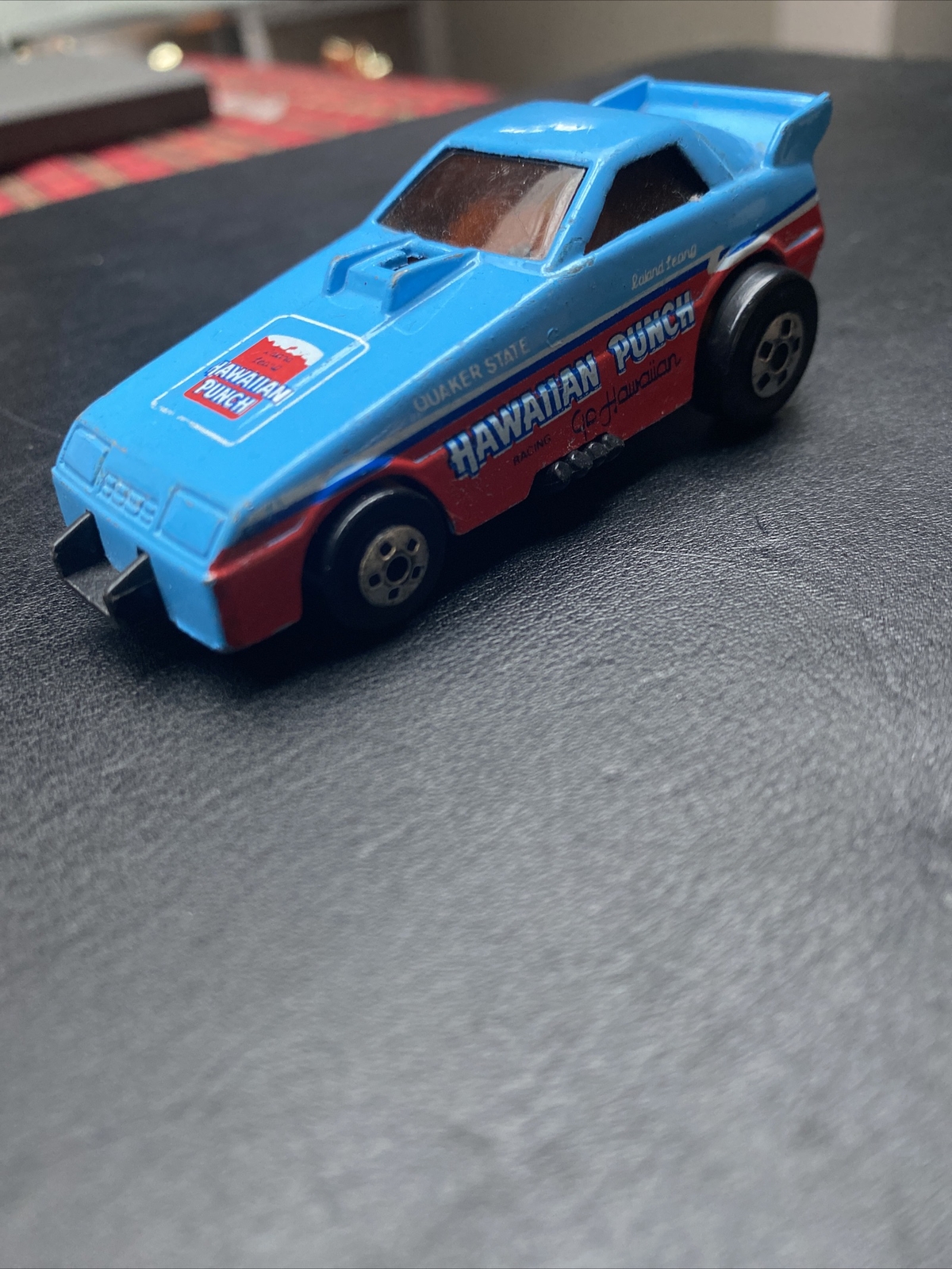 Rip Cord Powered Hawaiian Punch Action Car 1986 ROAD CHAMPS FUNNY CAR ...