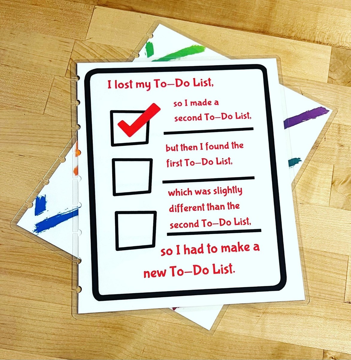 The To Do List Cover