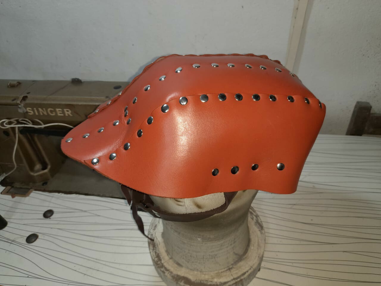 Ww1 British Tank Crew Tanker Helmet Brodie Style Rare Original ...
