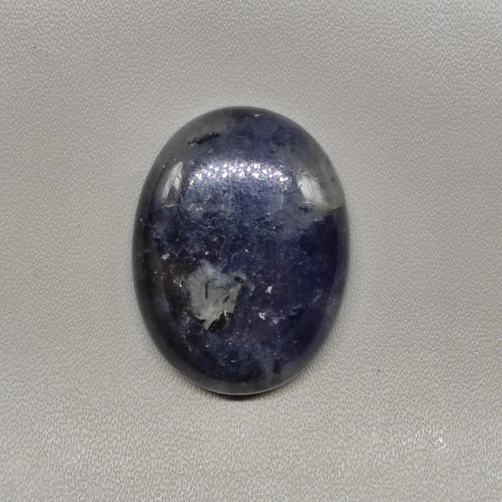 Iolite with sunstone cabochon oval shape polished gemstone for jewelry ...