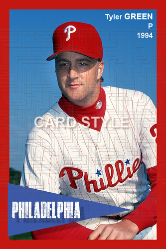 Tyler Green - 1994 Philadelphia Phillies - choose a size - full color ...