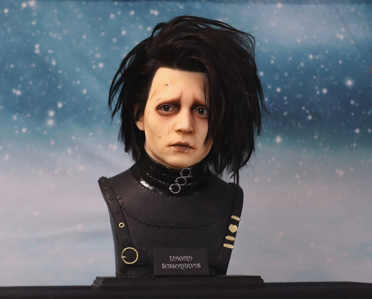 Edward Scissorhands Face
