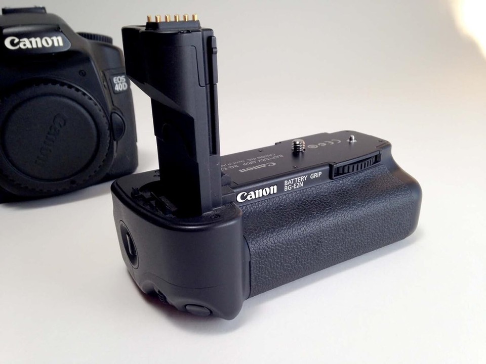 (Open Box) Canon BG-E2N Battery Grip for EOS 20D 30D 40D 50D (OEM ...