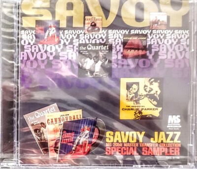 Savoy Jazz Special Sampler 20-Bit Remastered " NEW, SEALED" - CHARLIE ...