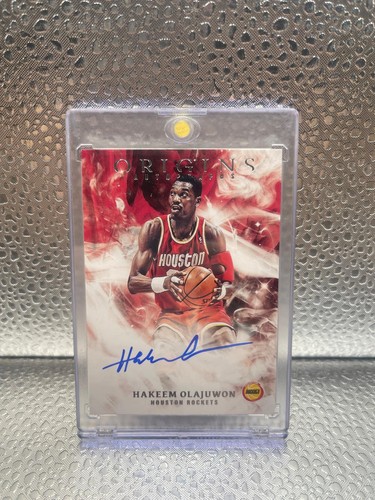 Panini Origins 2019-20 Hakeem Olajuwon Auto on card | eBay
