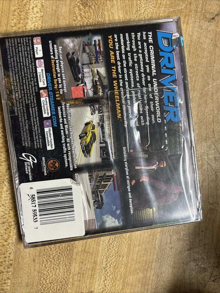 Driver Playstation 1 PS1- New In Box (NIB) Sealed 742725181120 | eBay