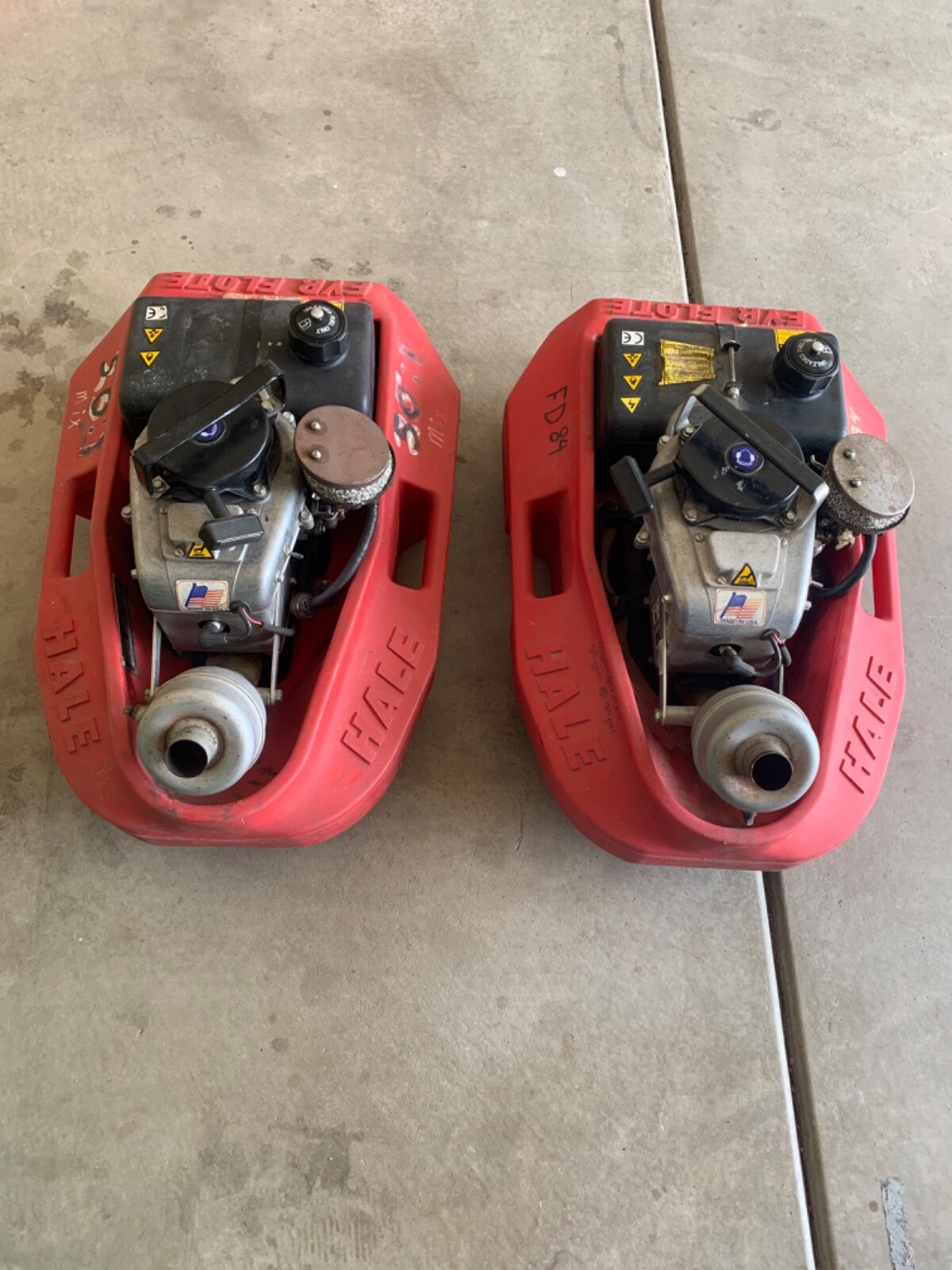 Hale Fyr Flote Firefighter Floating Pump Wildland